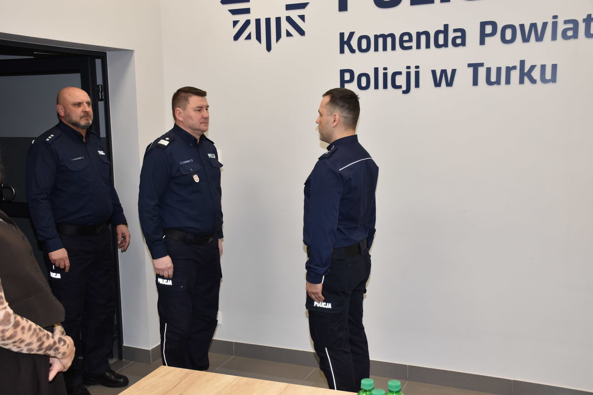 Odprawa roczna w Komendzie Powiatowej Policji w Turku - Aktualności - KPP Turek